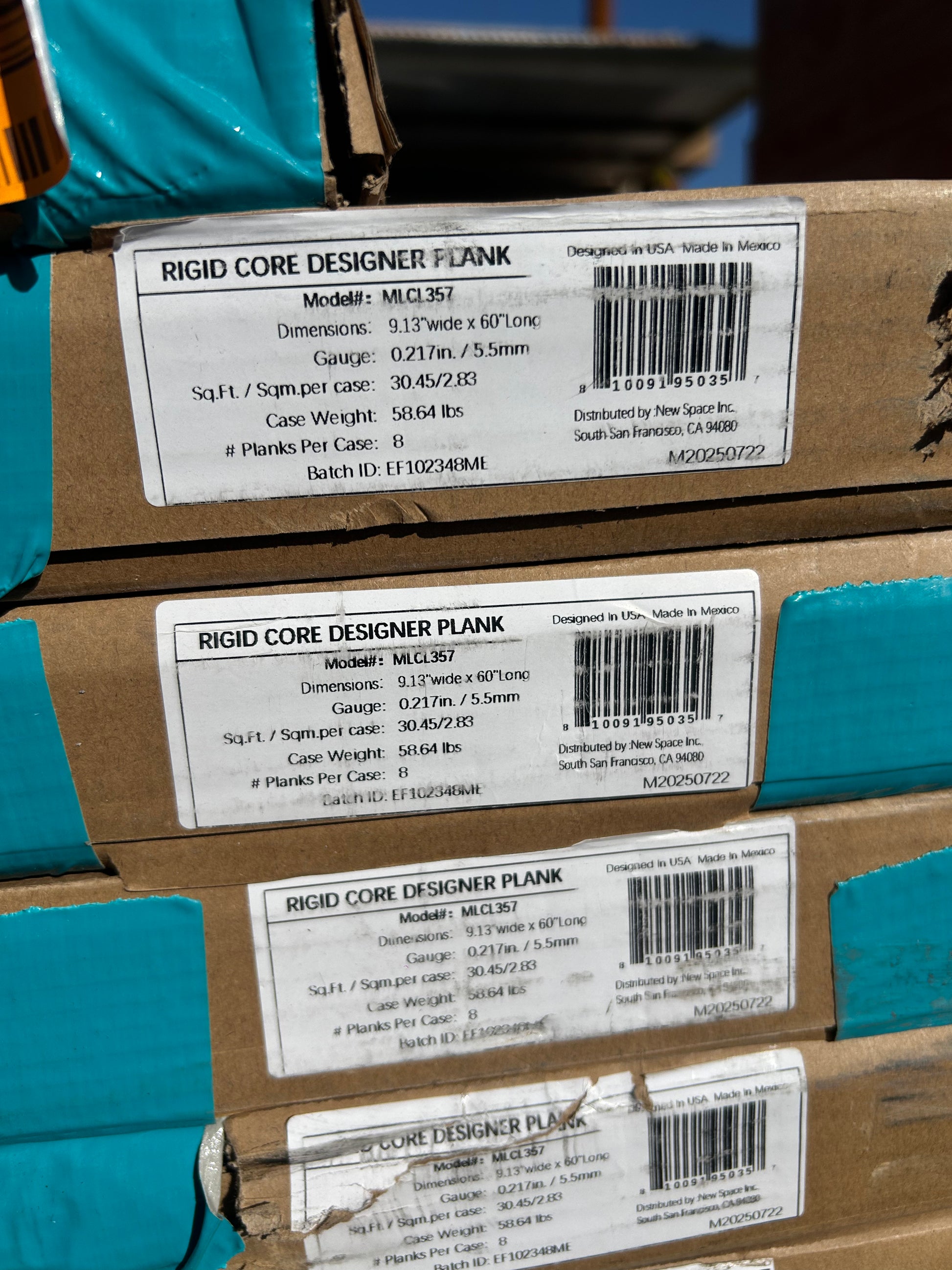 Malibu white pink French oak Shoreline vinyl plank flooring – Gersons ...